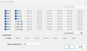 How To Keep Processes Off E-Cores